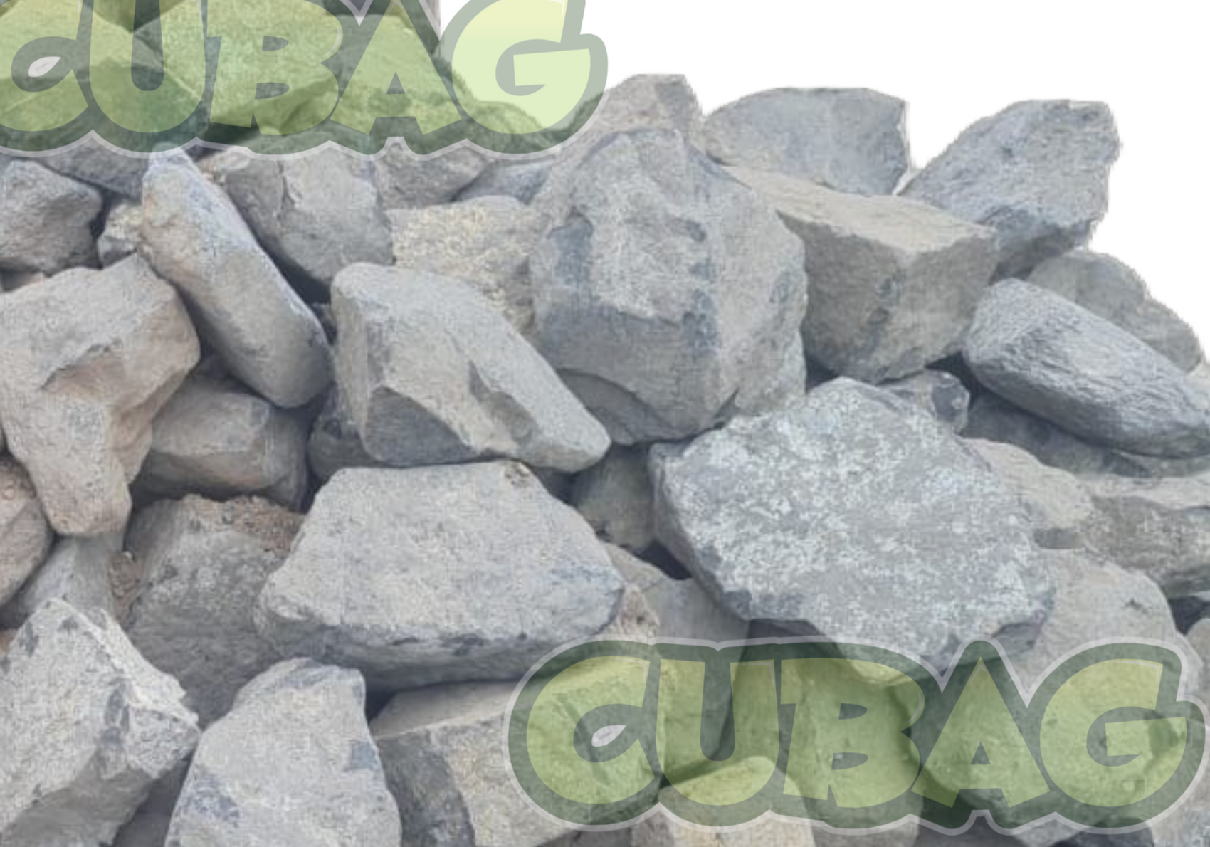 100-300mm Gabion Rocks 1 Ton Bulk Bag — Cubag