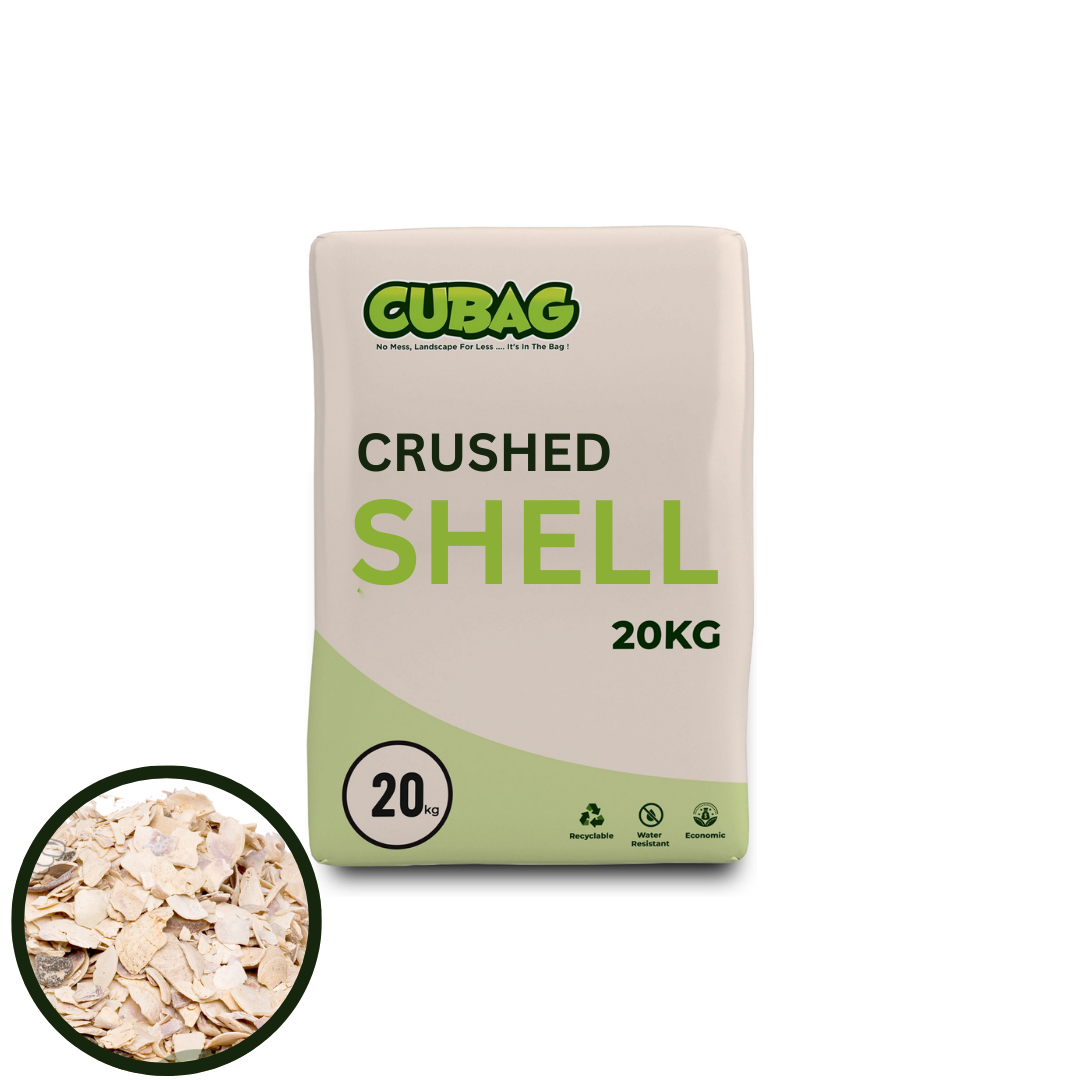 Crushed Shell 20kg Bag — Cubag