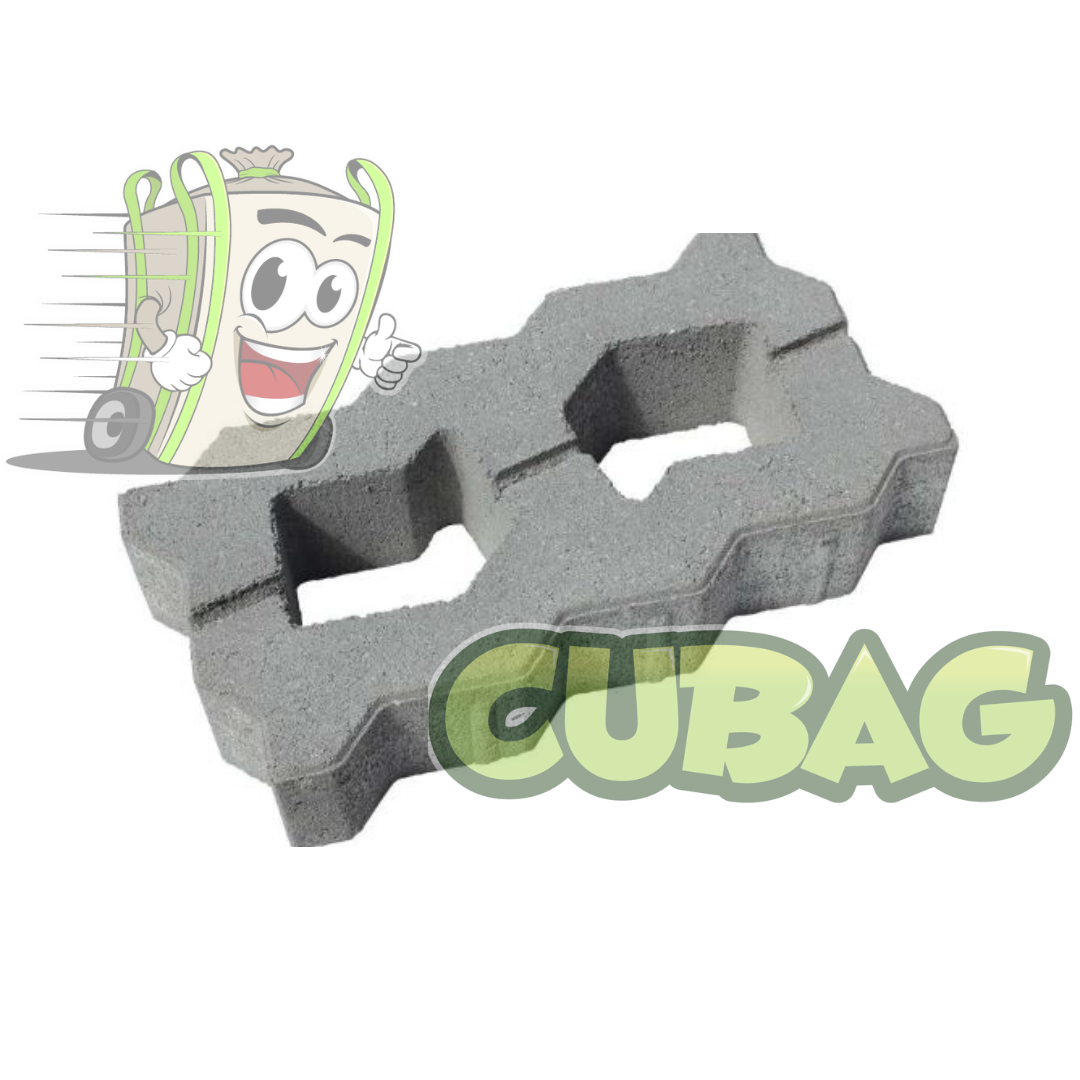 Bowers Grasslok Grass Paver Natural 400mm x 200mm x 80mm — Cubag