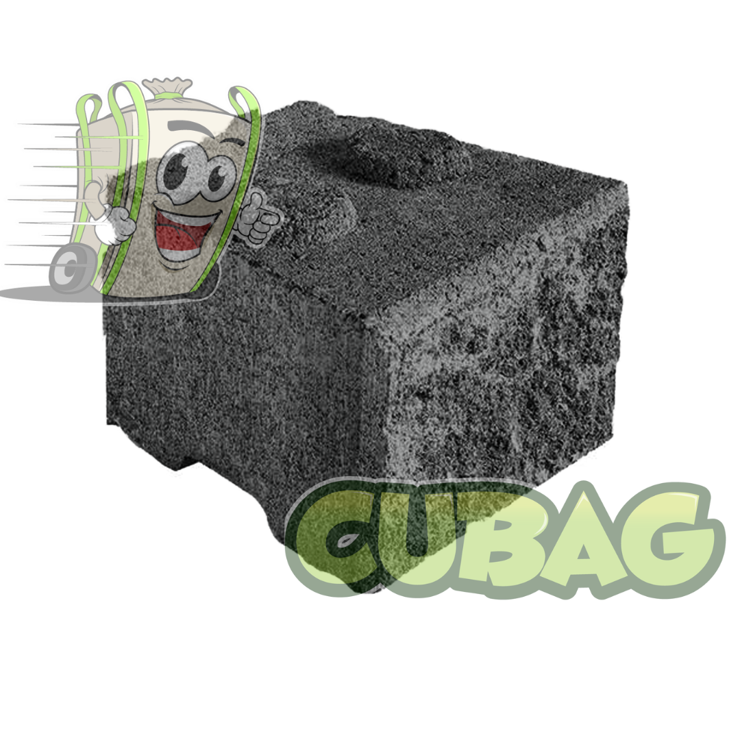Bowers Ministone Retaining Block Iron Sands 182/132 x 125 x 182mm — Cubag